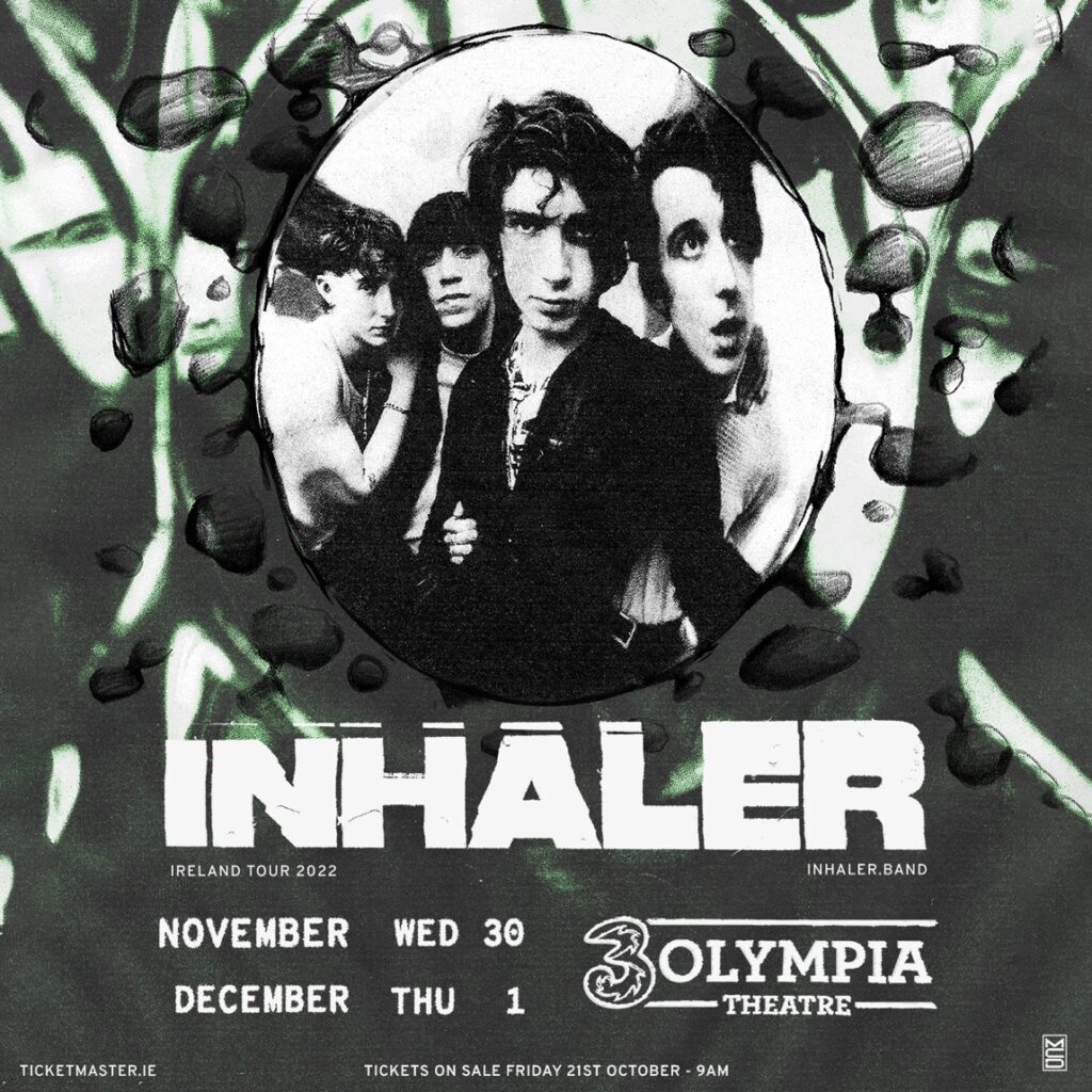 Inhaler Announce World Tour Kickstarting With Two Nights At 3Olympia ...
