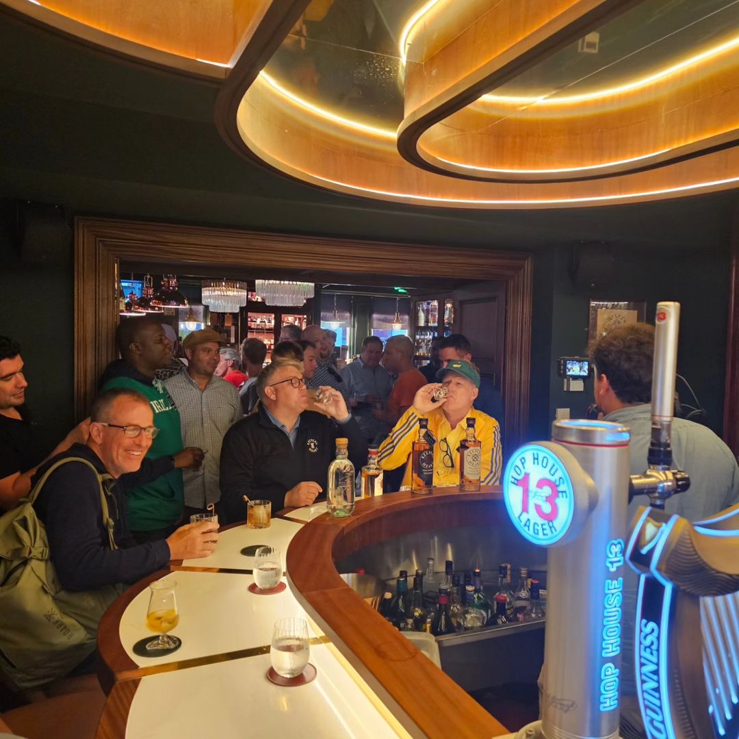 Will Ferrell and Dan Patrick Spotted Tasting Irish Whiskey in Temple ...