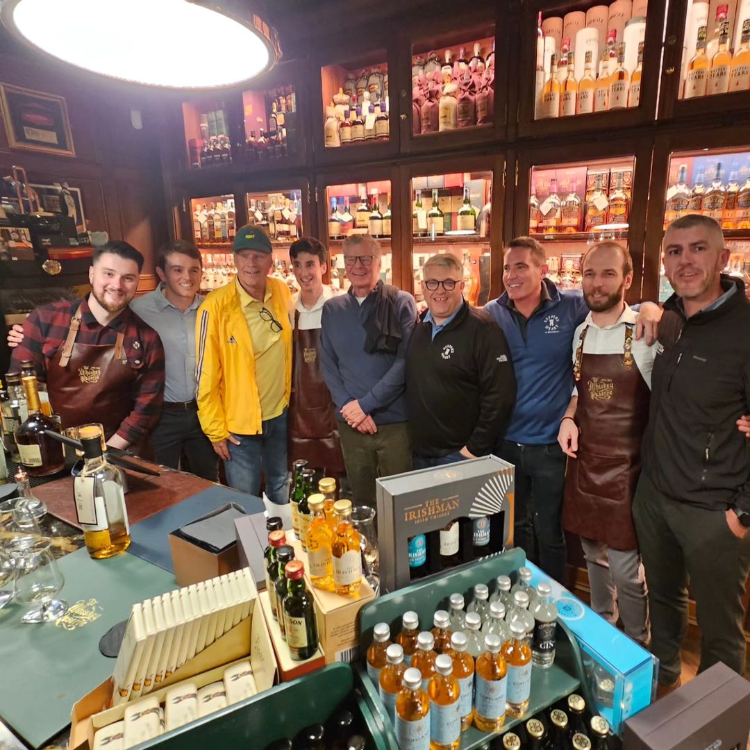 Will Ferrell and Dan Patrick Spotted Tasting Irish Whiskey in Temple ...