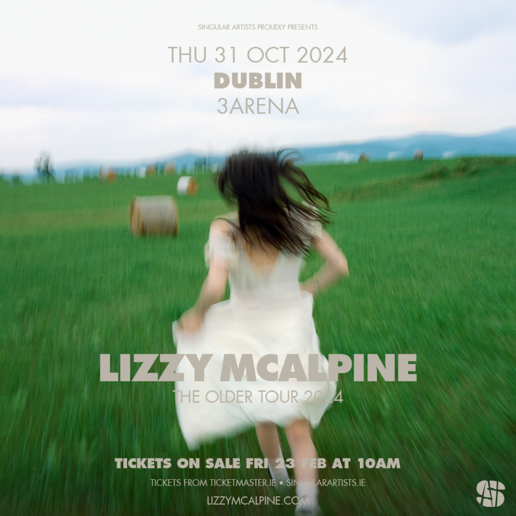 LIZZY MCALPINE ANNOUNCES HER BIGGEST HEADLINE SHOW TO DATE