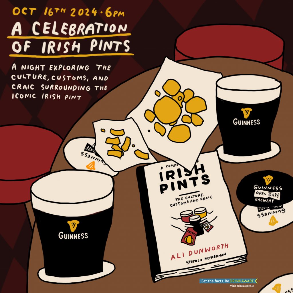 "A CELEBRATION OF IRISH PINTS" WITH AUTHOR ALI DUNWORTH AND ARTIST ...
